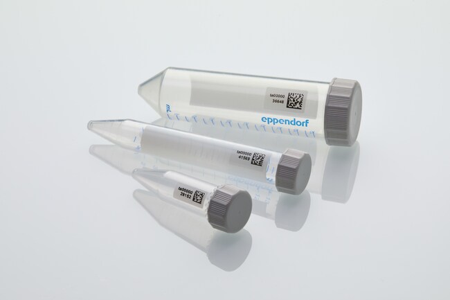 Eppendorf™ Conical Tubes, 2D SafeCode: Centrifuge Tubes and Bottles ...