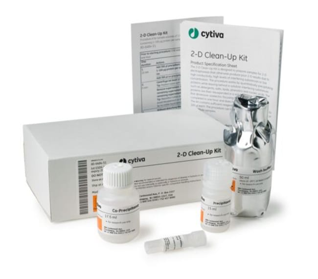 Cytiva 2-D Clean-up Kit Sufficient for 50 samples of up to 100μL:Gel ...