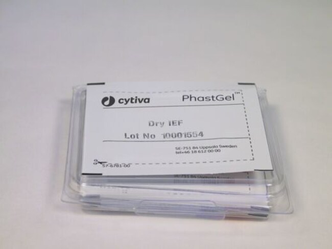 Cytiva PhastGel Precast Dry IEF Gels 10/Pk. | Buy Online | Cytiva ...