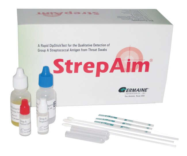 Germaine Laboratories StrepAim Direct Group A Streptococcus Antigen ...