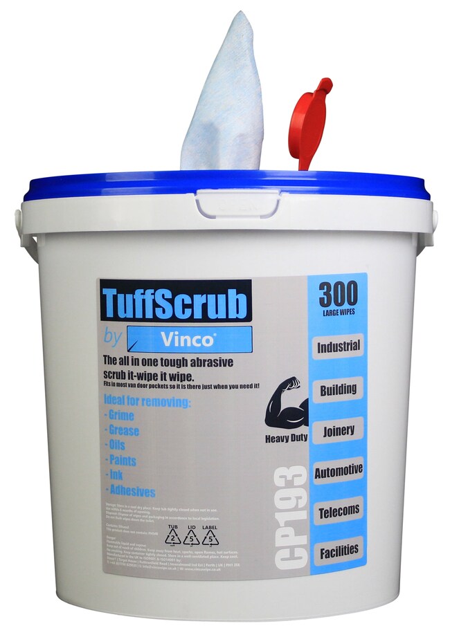 HC Innovations TuffScrub by Vinco™ Textured Wipe 300 Wipes | Fisher ...