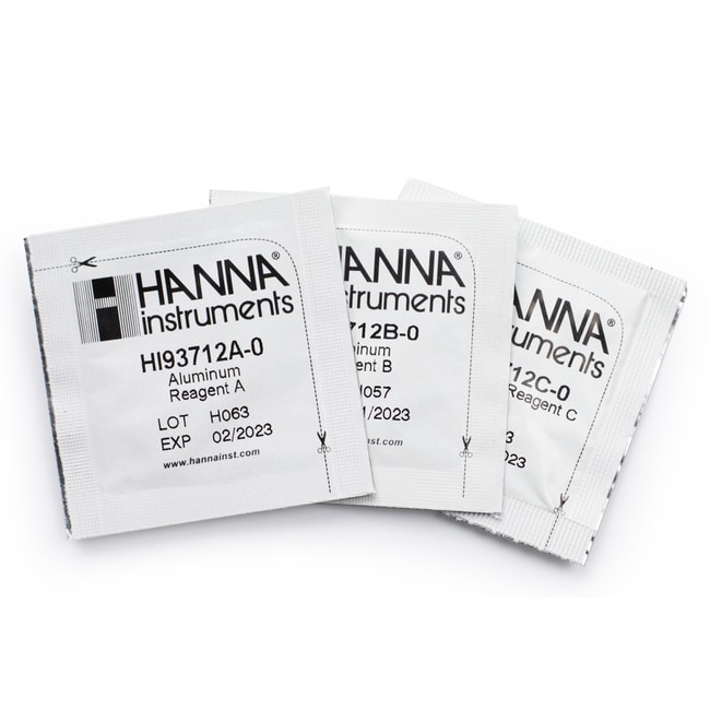 Hanna Instruments Aluminum Reagent Sets, For Colorimetric Water Testing ...