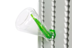 Heathrow Scientific Lab Drying Rack Set, Wall/Bench Mount Gray, Green ...