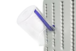 Heathrow Scientific Lab Drying Rack Set, Wall/Bench Mount Gray, Green ...