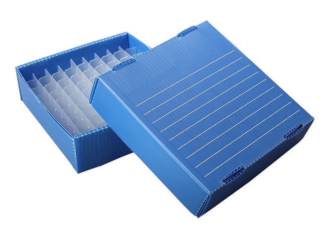 Heathrow Scientific True North Corrugated Polypropylene Freezer Box, 0. ...