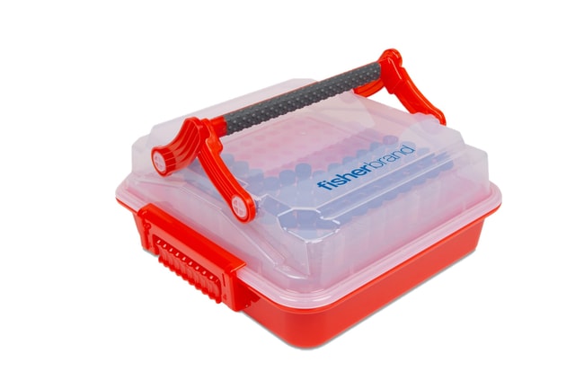 Fisherbrand Transport Box XL Color: Clear, Red:Emergency Response ...