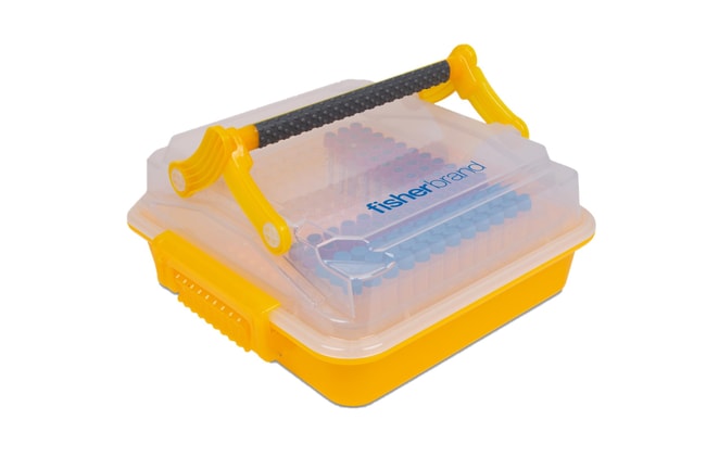 Fisherbrand Transport Box XL Color: Clear, Yellow:Emergency Response ...