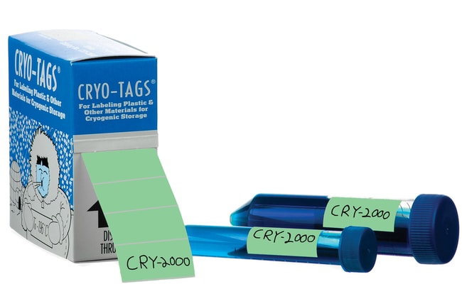 DiversifiedBiotech CRYO-BABIES CRYO-TAGS Roll Labels Vert | Buy Online ...
