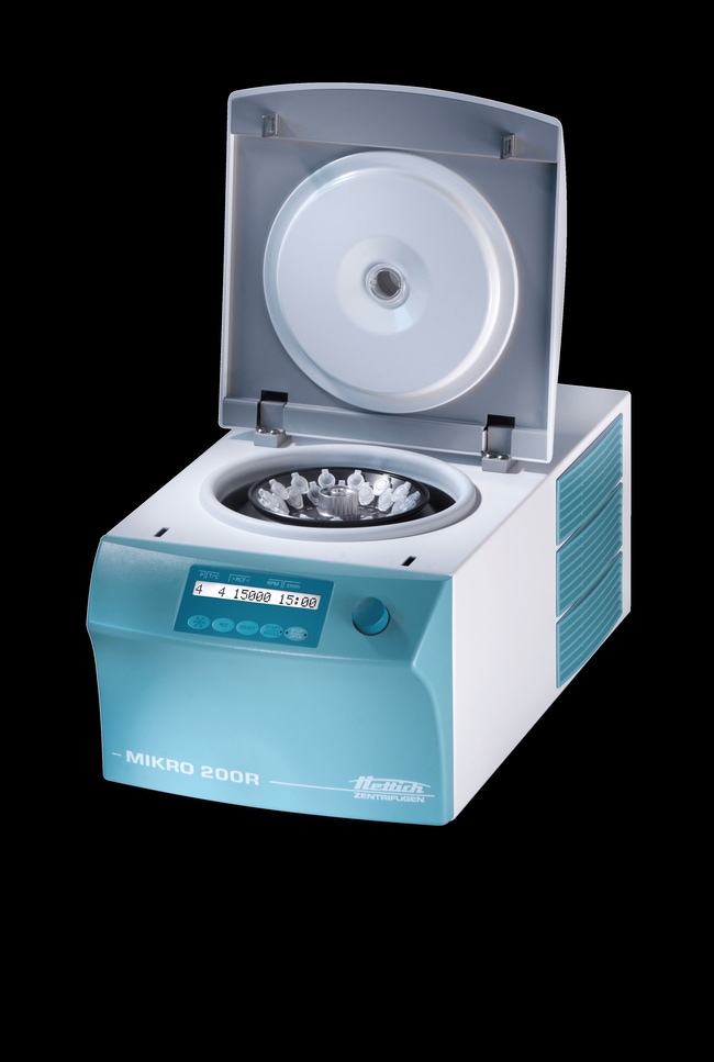 Hettich Package Ventilated Microcentrifuge MIKRO 200 R 30 x 1,5/2-ml ...