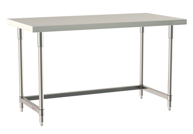 Metro TableWorx Performance Work Table with Backsplash, Type 316 ...
