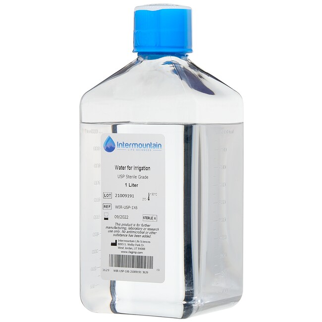 Water for Irrigation, USP, Sterile Grade, Intermountain | Fisher Scientific