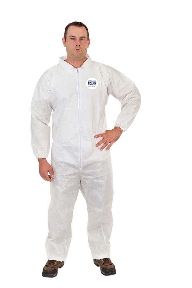 International Enviroguard Body Filter 95+ Coveralls with Elastic Wrist ...