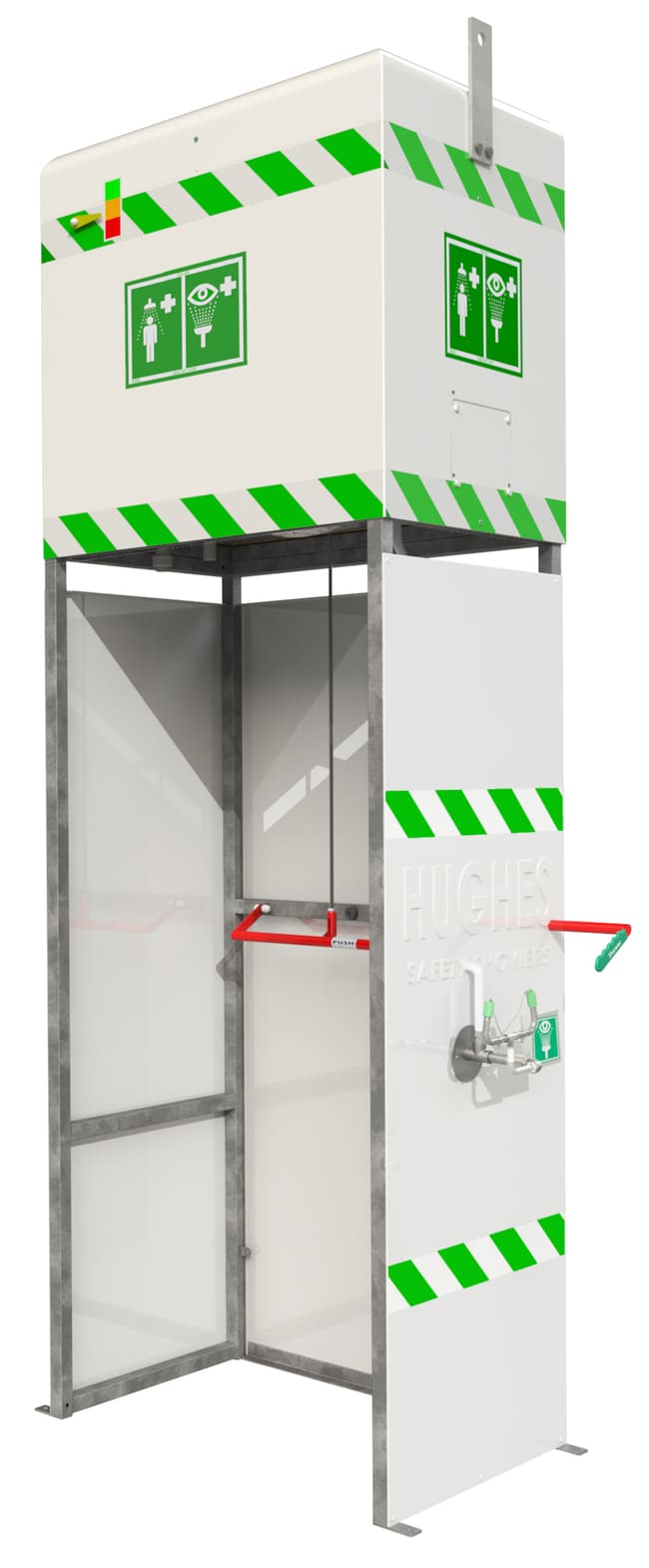 Hughes Jacketed and Insulated Tank Shower: Inicio | Fisher Scientific