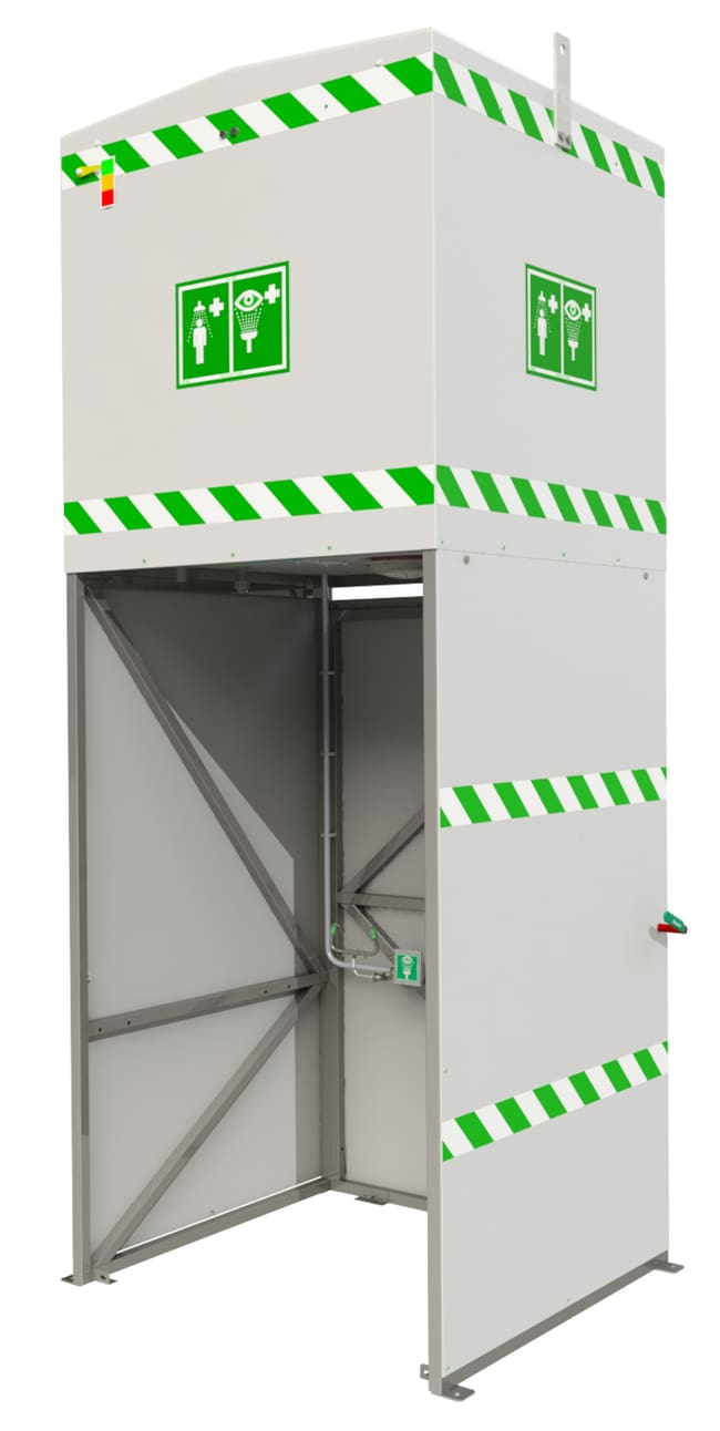 Hughes Immersion Heated 1500 L Tank Shower Tank Shower; Capacity: 1500 ...