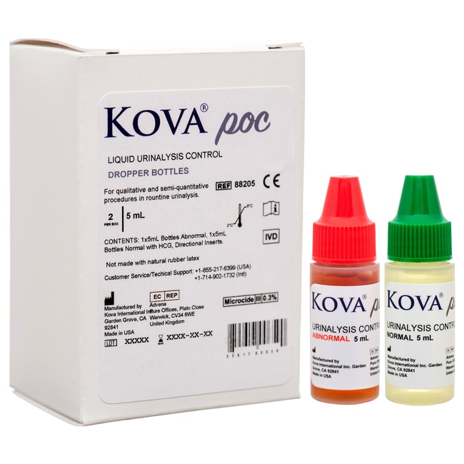 Kova™ POC Urinalysis Dropper Controls | Fisher Scientific