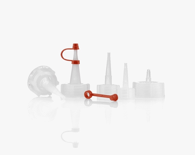 Kautex Dropper Cap Nozzle, Narrow Neck LPDE Bottle 1000/2000 mL Bottle ...