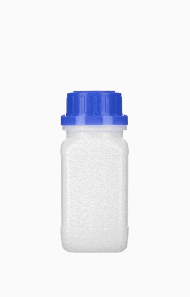Kautex HDPE Wide Neck Square Bottles Capacity: 100 mL; Height: 101 mm ...