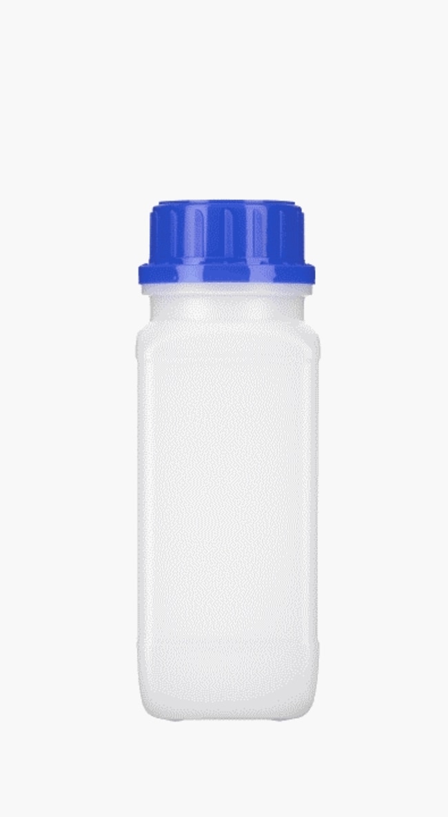 Kautex HDPE Wide Neck Square Bottles Capacity: 350 mL; Height: 164 mm ...