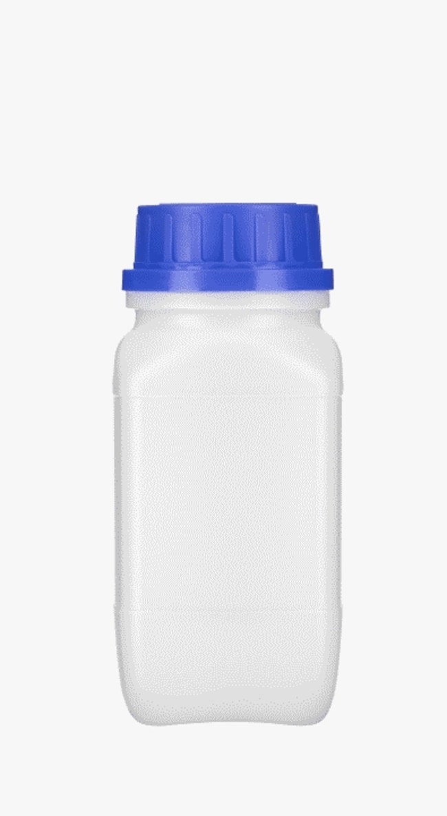 Kautex HDPE Wide Neck Square Bottles Capacity: 500 mL; Height: 162 mm ...