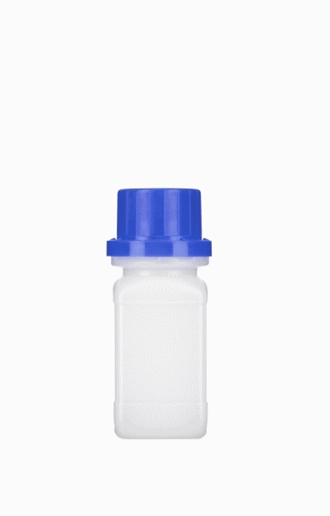 Kautex HDPE Wide Neck Square Bottles Capacity: 50 mL; Height: 88.5 mm ...