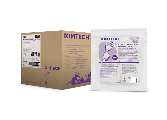 Kimberly-Clark Professional Kimtech G3 NxT Nitrile Cleanroom Gloves ...