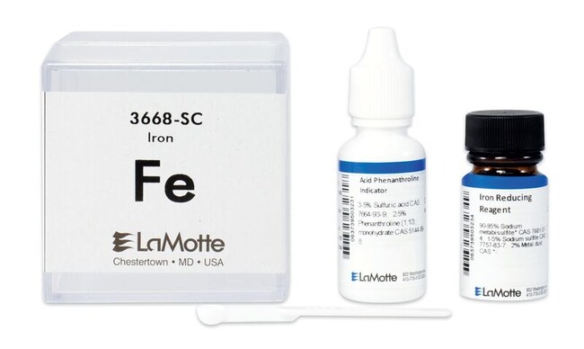 LaMotte SMART 3 Colorimeter Reagent Systems Reagent Systems; Analyte ...