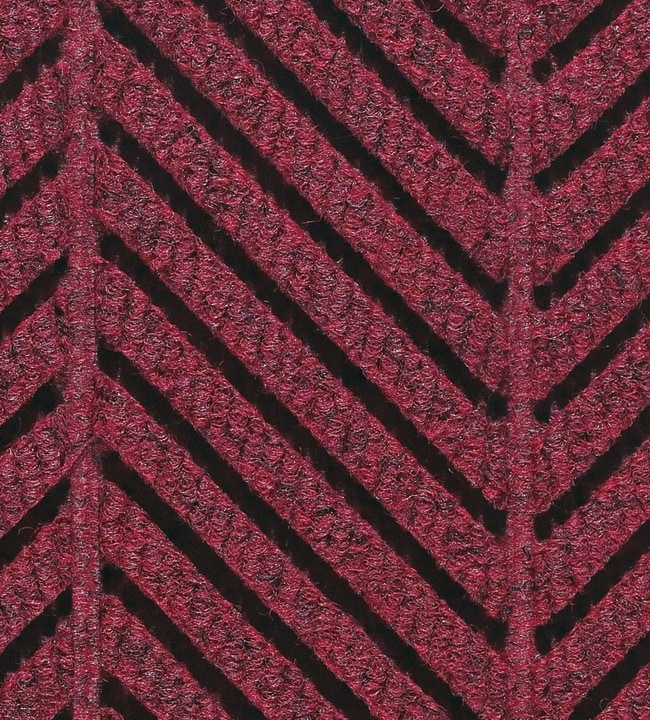 M+A Matting WaterHog Max Herringbone Mat, Regal Red Regal Red; Classic ...