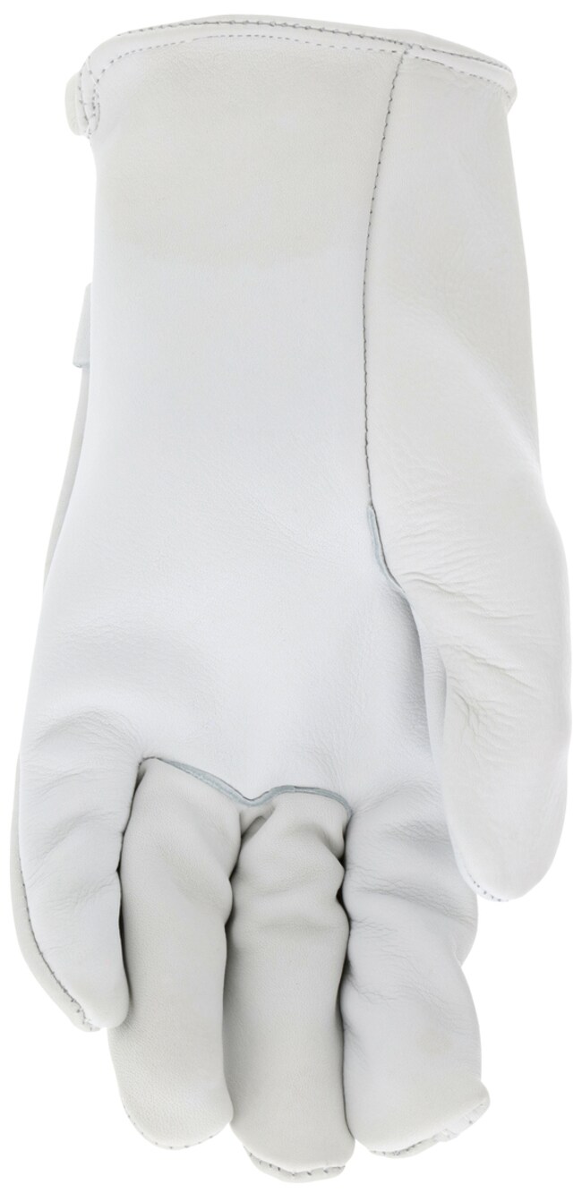 MCR Safety Road Hustler Premium Grain Cowhide Leather Drivers Gloves with Pull Strap | Fisher ...