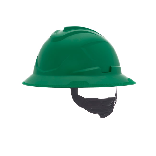 MSA V-Gard C1 Full Brim Fas-Trac III Non-Vented Hard Hat Hard Hat ...