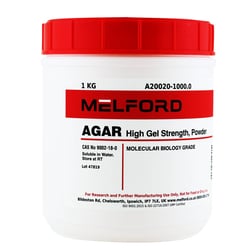 Melford Agar High Gel Strength Powder 1 kg:Microbiological Media and ...