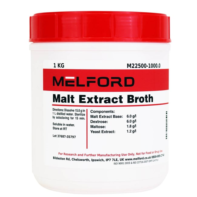 Melford Malt Extract Broth 1 kg:Medios y aditivos para medios ...