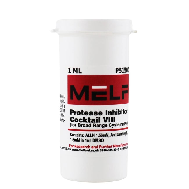 Melford Protease Inhibitor Cocktail VIII, Broad Range 1 mL | Buy Online ...