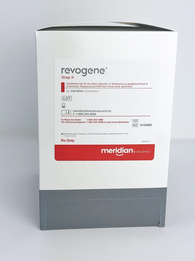 Meridian Bioscience Revogene Strep A 24 | Buy Online | Meridian ...