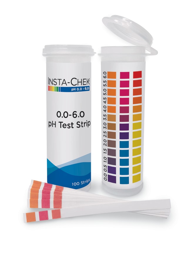 Micro Essential Lab Insta-Chek pH Test Strip Test Range 0 to 6 Insta ...