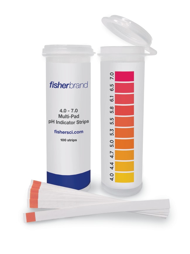 Fisherbrand pH Test Strips 4 to 7 | Buy Online | Fisher Scientific