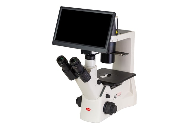Motic AE2000 Digital Transmitted Light Inverted Microscope Siedentopf ...