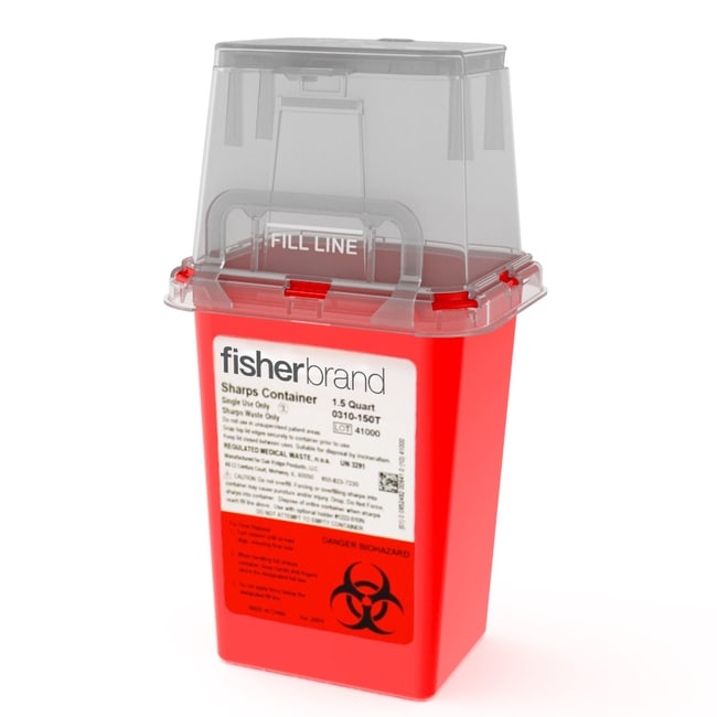 Fisherbrand Sharps Container 1.5 qt. | Buy Online | Fisher Scientific