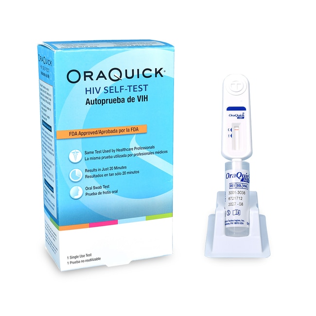 OraSure Technologies OraQuick HIV Self-Test Single-use | Buy Online ...