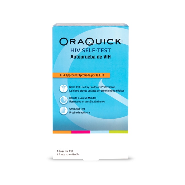 OraSure Technologies OraQuick HIV Self-Test Single-use | Buy Online ...