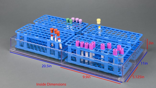 Poltex Blood Tube Rack Organizer Tray blood tube rack:Racks, Boxes ...