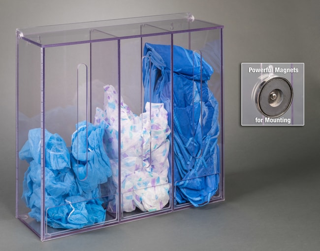 Poltex 3 Pocket Multi-Dispenser with Lid:Personal Protective Equipment ...