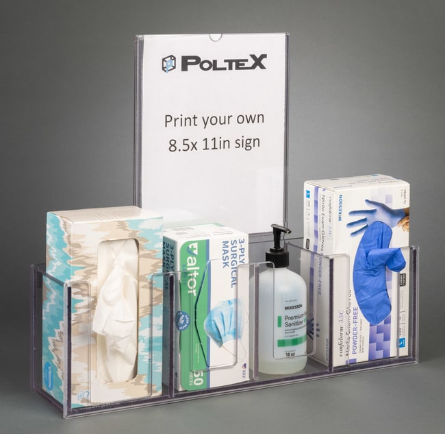 Poltex Respiratory Hygiene Station with Sign Sleeve:Furniture:Desks and ...