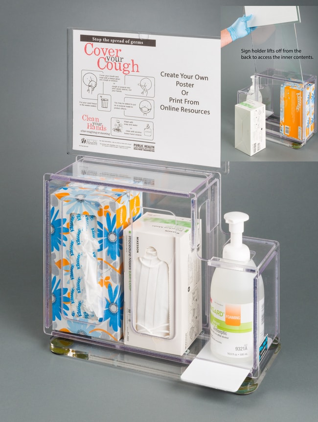 Poltex Respiratory Hygiene Station G Countertop:Furniture, Storage ...