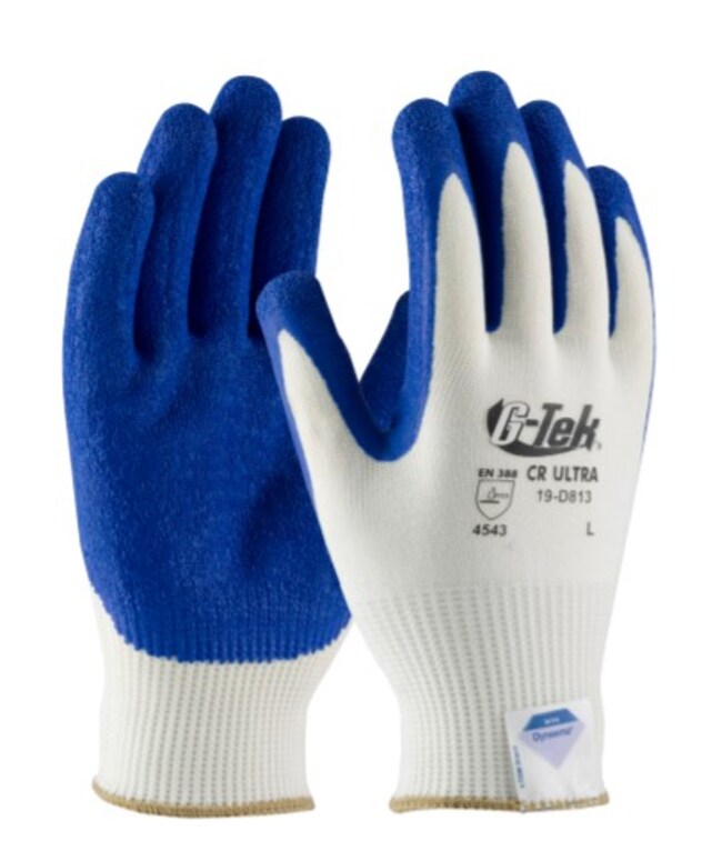 Pipg Tek Cr Ultra Dyneema Gloves With Latex Grip Personal Protective