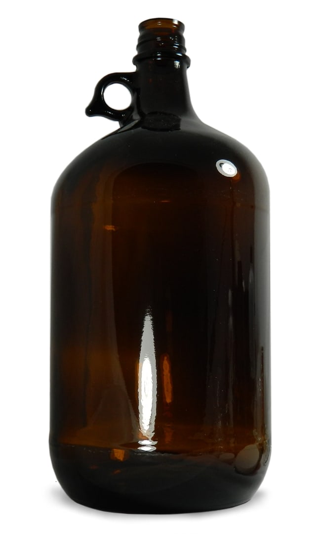 Qorpak Amber Glass Jug with Pour-Out Neck Finish 4 L | Buy Online ...