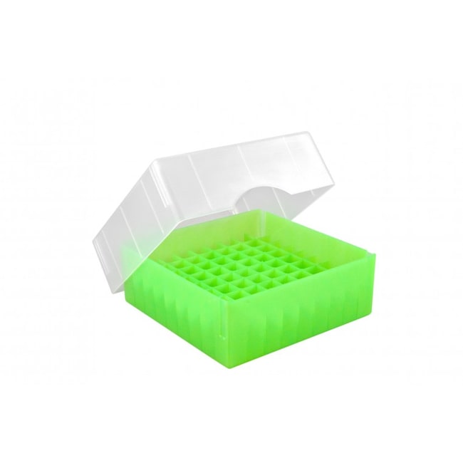 Ratiolab Polypropylene Cryo Boxes with Slip Lid Green | Buy Online | Ratiolab™ | Fisher Scientific