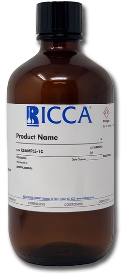 Hydrochloric Acid, ACS Reagent Grade, Ricca Chemical 1 L | Buy Online ...
