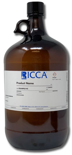 Sulfuric Acid, 85% (v/v), Ricca Chemical 4 L | Buy Online | Ricca ...
