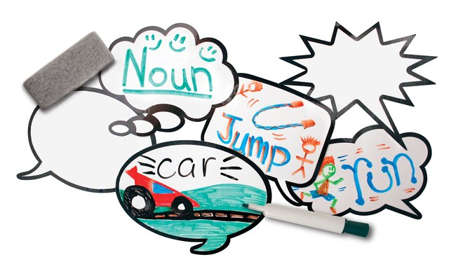 Roylco Laminated Speech Bubbles Laminated Speech Bubbles; Subject ...