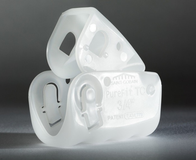 Saint Gobain Life Sciences Pure-Fit Tube Clamps PVDF Dimension: 1/8 to ...